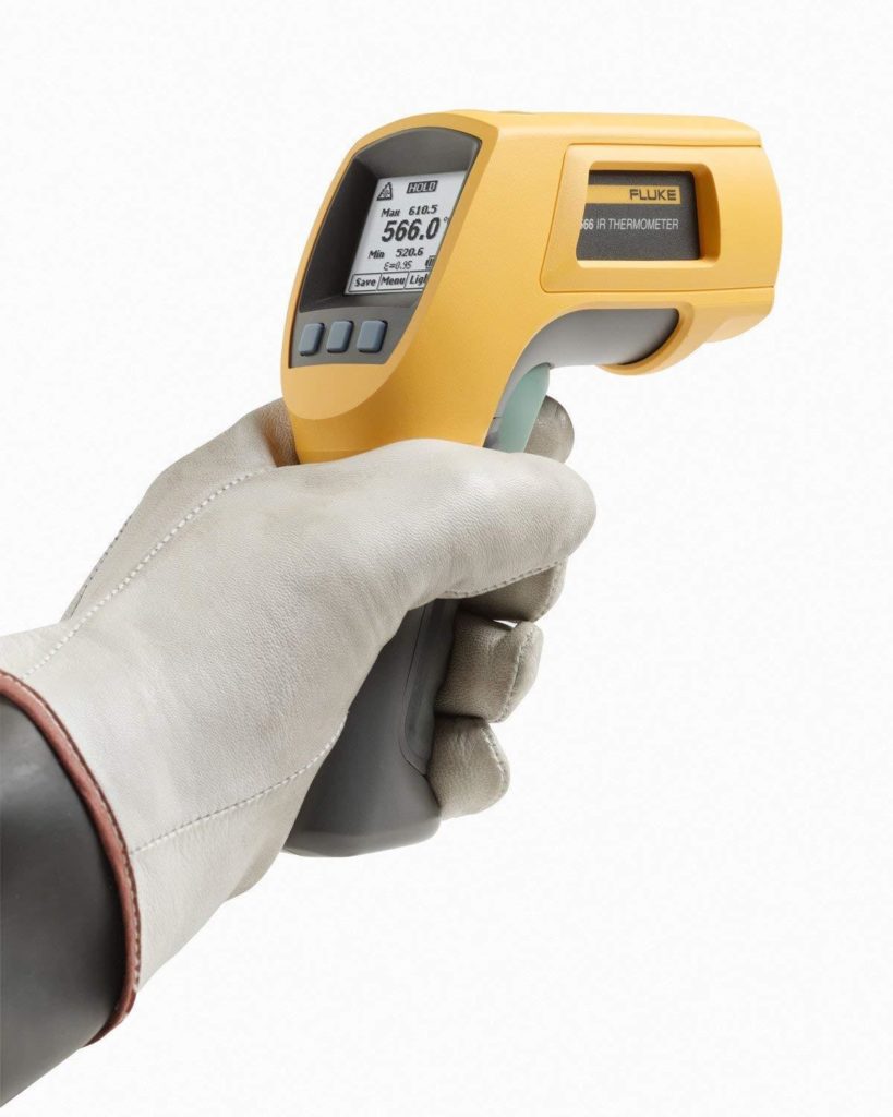 FLUKE 566 Thermal Gun Infrared & Contact Thermometer Specs, Features ...