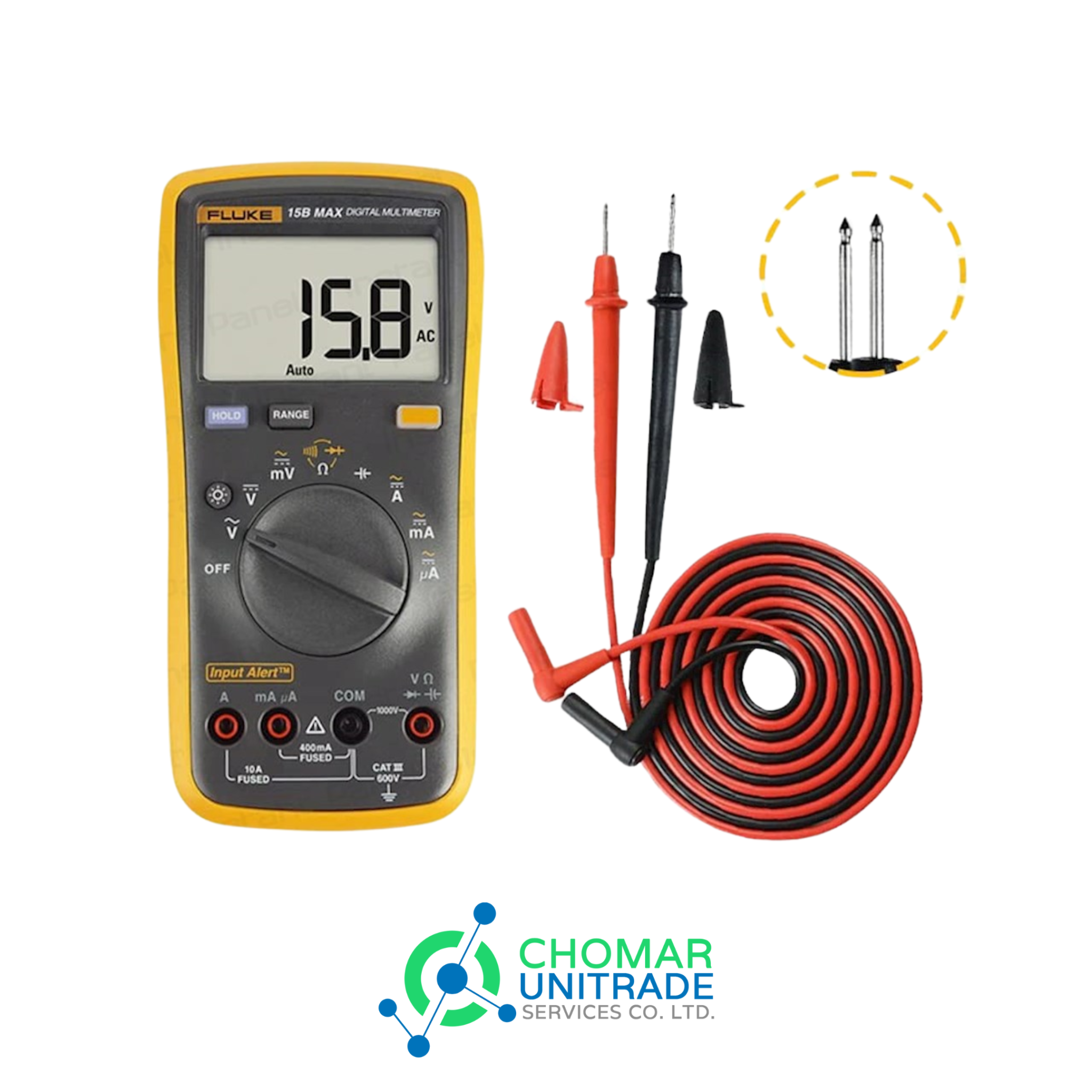 Fluke 15B MAX Economical Digital Multimeter - Specs, Features, Price 2026