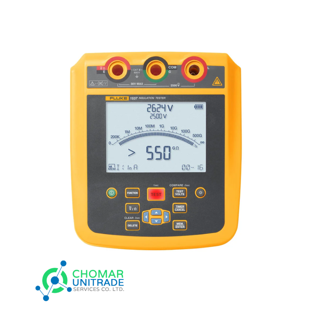 Fluke 1535 and 1537 Insulation Resistance Tester and Megohmmeters ...